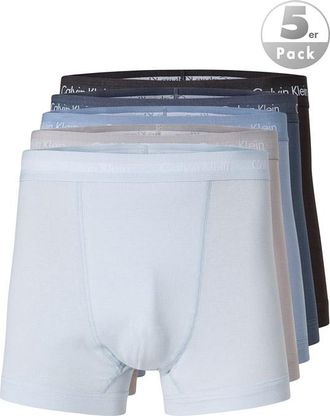 Calvin Klein Underwear Herren Trunks blau Baumwolle unifarben