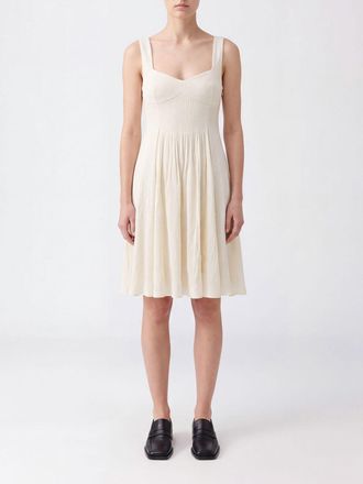 J.W.Anderson Mini-robe trap&egrave;ze en viscose &agrave; &eacute;paules d&eacute;nud&eacute;es et col en V