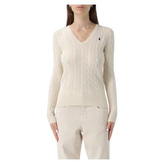 Polo Ralph Lauren Pull Kimberly - Femme - Pulls - Beige - Taille: 40 FR