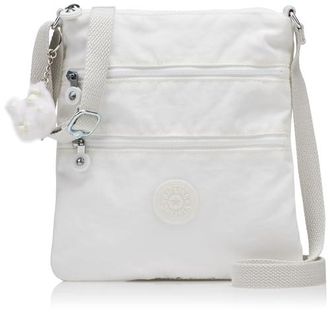 Kipling KIPLING Keiko, Sacs &agrave; bandouli&egrave;re Femme, Alb&acirc;tre Pur, 11.5L x 6.5H x 1.5D