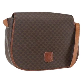 Celine Sac bandouli&egrave;re vintage Pre-owned - Femme - Pre-owned - Brun - Taille: ONE Size