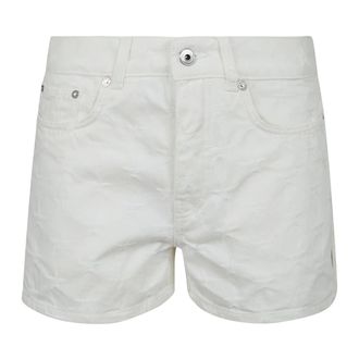 Off-white Femme, Shorts, Blanc, Taille: W28 Star Jacq Doll Denim Shorts