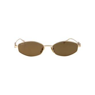 Gucci Panthos Sonnenbrille - - Accessories - unisex - Braun - 55 MM