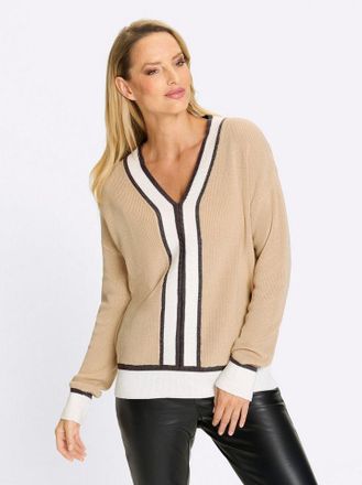 Heine Strickpullover Pullover Langarm