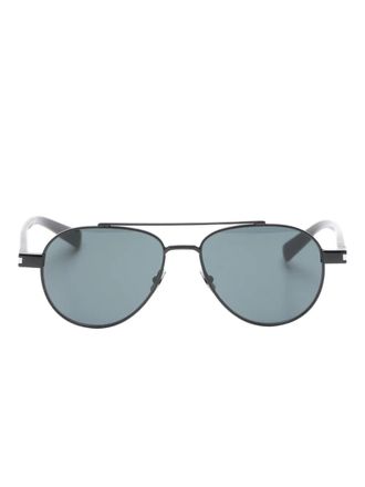 Saint Laurent Eyewear Getönte Pilotenbrille - Schwarz