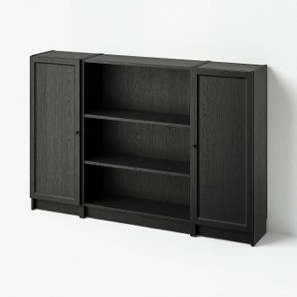IKEA BILLY / OXBERG Regalkomb. mit T&uuml;ren