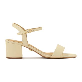 Kazar Klassische cremefarbene Sandalen auf einem niedrigen Pfosten - - Shoes - Damen - Beige - 37 EU