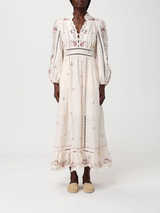 Zimmermann Robe ZIMMERMANN Femme couleur Jaune Cr&egrave;me