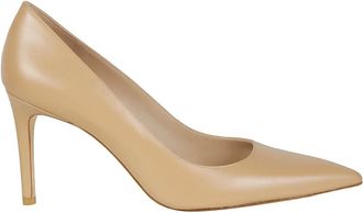 Stuart Weitzman Femme, Chaussures, Beige, Taille: 38 1/2 EU Escarpins Power 85