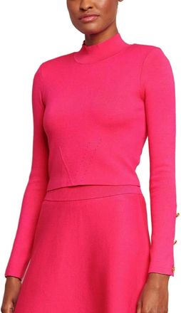 Cara Cara pull &agrave; col roul&eacute; - Rose