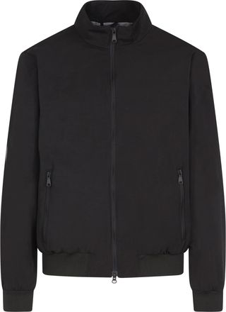 Geox Mens M RIETI Bomber Jacket, Black, 46
