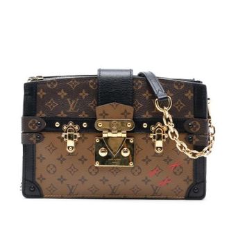 Louis Vuitton Sac bandouli&egrave;re en tissu Pre-owned - Femme - Pre-owned - Brun - Taille: ONE Size