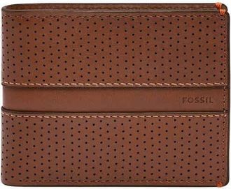 Fossil Herren Sport Tourer Reisezubehör-Bi-Fold-Brieftasche, Walnuss, 11.43 cm L x 1.91 cm W x 9.53 cm H