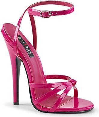 Devious Sandales pour femme Devious Domina - 108 - Rose - Rose vif., 38 2/3 EU