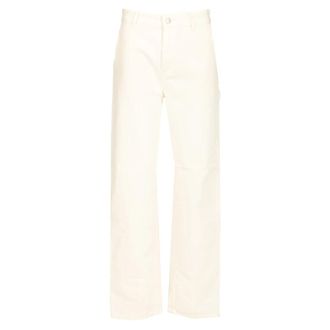 Carhartt Work in Progress Pierce Pant Straight - - Trousers - Damen - Wei&szlig; - W26