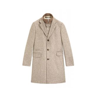 HUGO BOSS Hyde Coat - - Coats - Herren - Beige - L