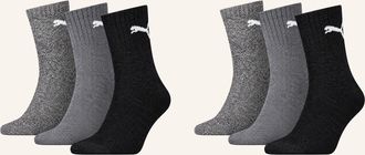 Puma Sportsocken Short Crew 6-Pack blau