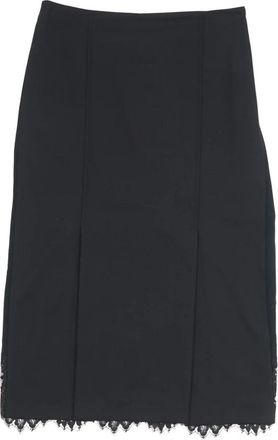 Semicouture Femme, Jupes, Noir, Taille: 36 FR Jupe Midi