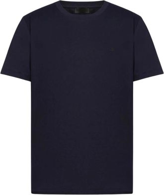 Dondup T-Shirt mit Rundhalsausschnitt- Regular Fit- aus Jersey - - Tops - Herren - Blau - L