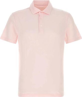 Fedeli Homme, Tops, Rose, Taille: L Polo en coton stretch