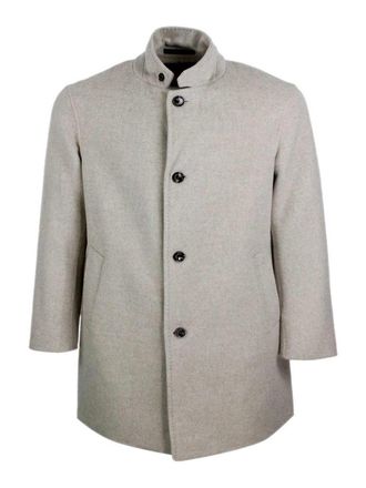 Montecore Manteau Au Genou - Beige
