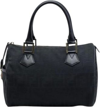 Fendi Pre-owned Toile sacs-fendi - Femme - Pre-owned - Noir - Taille: ONE Size