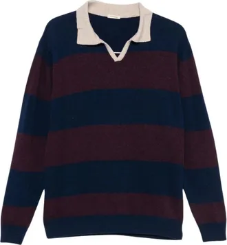 In The Box Rugby Woll Poloshirt - - Tops - Herren - Blau - S