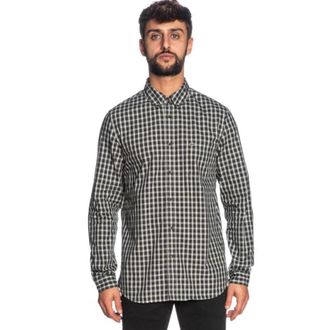 Lacoste Kariertes Regular Fit Hemd - - Shirts - Herren - Gr&uuml;n - S