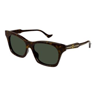 Gucci Eckige Sonnenbrille - - Accessories - Damen - Braun - 55 MM
