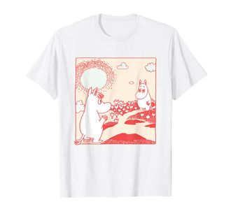 Moomin Snorkmaiden winkt zu Moomintroll Love T-Shirt