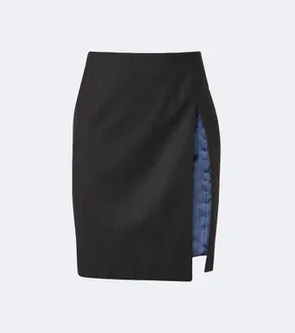 Gucci Minirock aus einem Wollgemisch