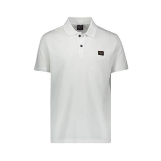 Paul & Shark 010 Bianco Polo - - Tops - Herren - Wei&szlig; - 3XL