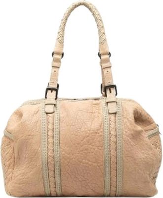 Bottega Veneta Sac fourre-tout Pre-owned - Femme - Pre-owned - Beige - Taille: ONE Size