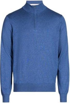 Fa&ccedil;onnable Pull en coton et soie