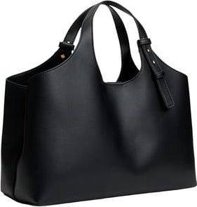 Tommy Hilfiger Sac cabas &agrave; bandouli&egrave;re amovible effet cuir