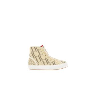 Carolina Herrera Canvas Caracas Platform Sneakers - - Shoes - Herren - Beige - 38 EU