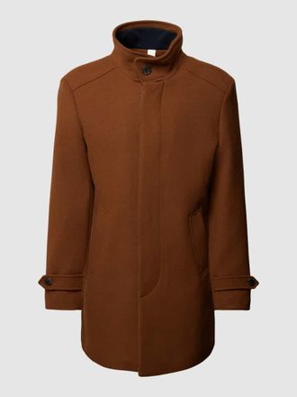 Selected Mantel mit Stehkragen Modell REUBEN