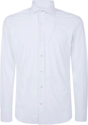 Tintoria Mattei Homme, Chemises, Blanc, Taille: XL Chemise Technique