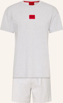 HUGO BOSS Hugo Shorty-Schlafanzug Galaxy grau