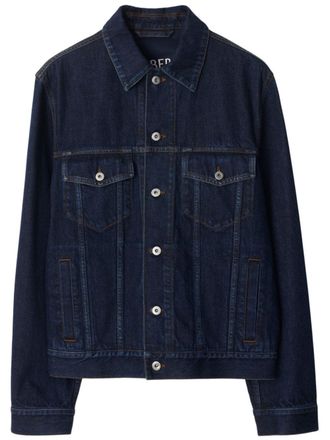 Burberry veste en jean - Bleu