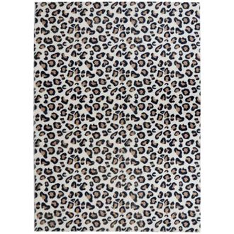 Atmosphera Tapis fausse fourrure Couka 150x120cm - Atmosphera créateur dintérieur