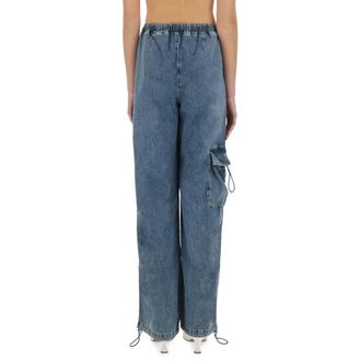 Moschino Wide Hosen - - Trousers - Damen - Blau - L