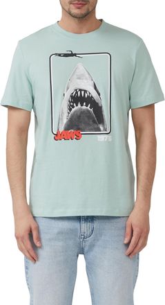s.Oliver T-Shirt aus Baumwolle mit Jaws&copy; UCS LLC-Print