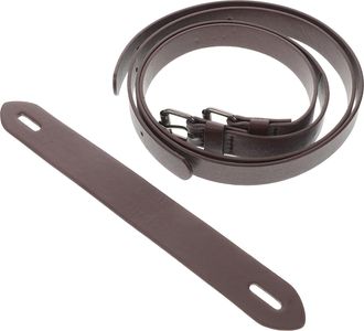 Cabilock BELLIFFY Tragbarer Verstellbarer Yogagurt aus Pu Leder H f&ouml;rmiger Yogamatten Tragegurt f&uuml;r Picknickdecken und Outdoor Robuster Deckenmattentr&auml;ger f&uuml;r 