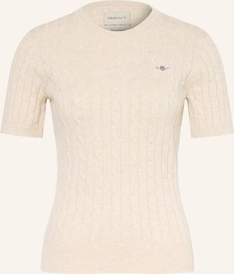 GANT Strickshirt beige