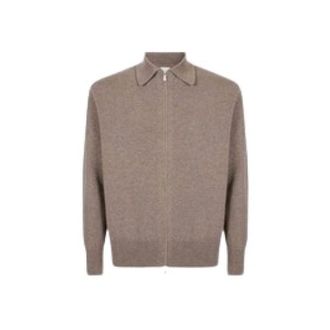 Eleventy Maglia Full Zip - - Knitwear - Herren - Braun - M