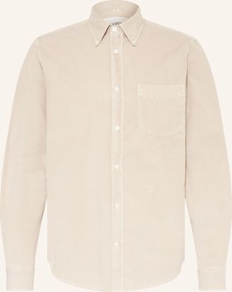 Closed Closed Cordhemd Comfort Fit grau