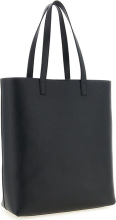 Saint Laurent Leather Tote Bag - Black