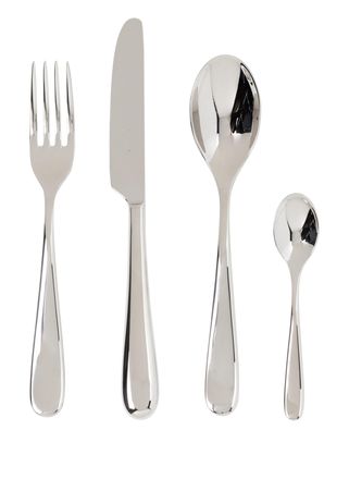 Alessi 24-Tlg. Besteckset Nuovo Milano silber