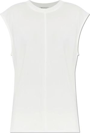 Ami Femme, Tops, Blanc, Taille: 40 FR Sleeveless Top